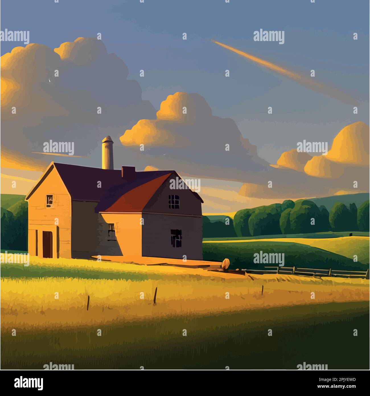 Farmhouse floor Stock Vector Images - Alamy