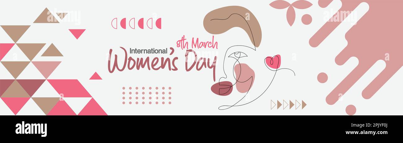 Face girl single line Stock Vector Images - Alamy