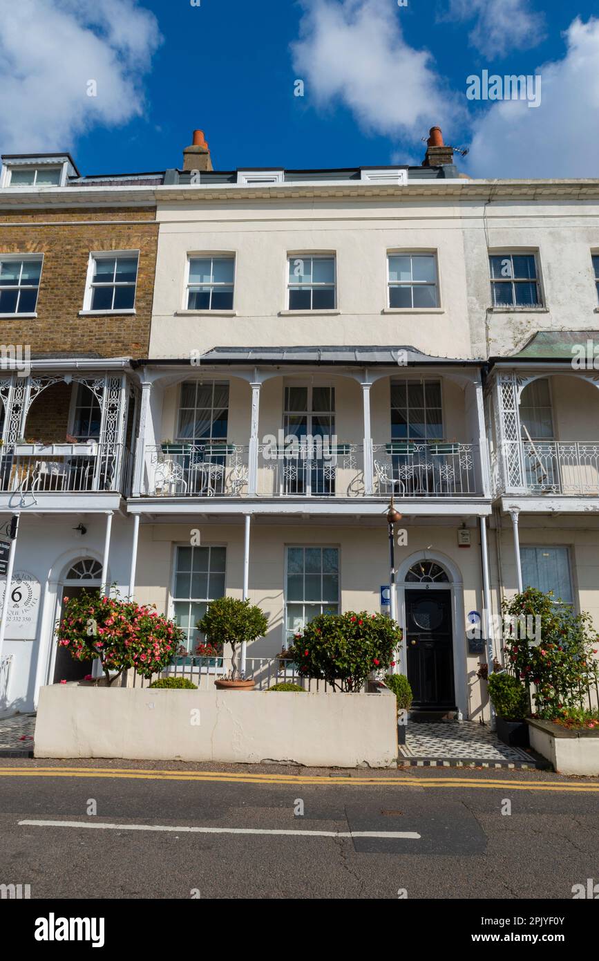 Pier View self catering luxury apartments among the row of Royal ...