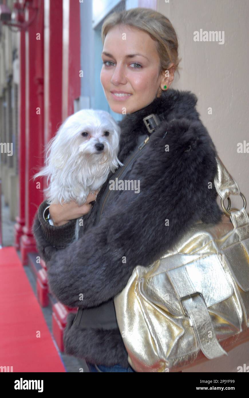 Lady Isabella Hervey, Red Nose Lunch, London, UK Stock Photo - Alamy