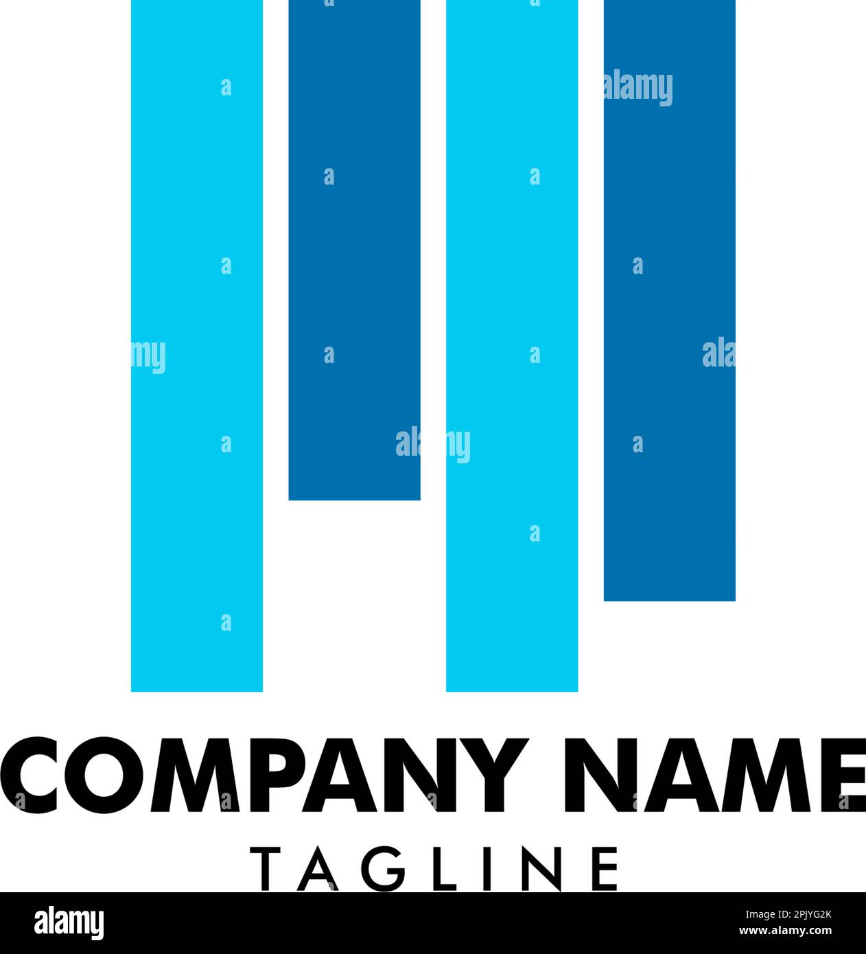 Vertical strip logo vector Stock Vector Image & Art - Alamy