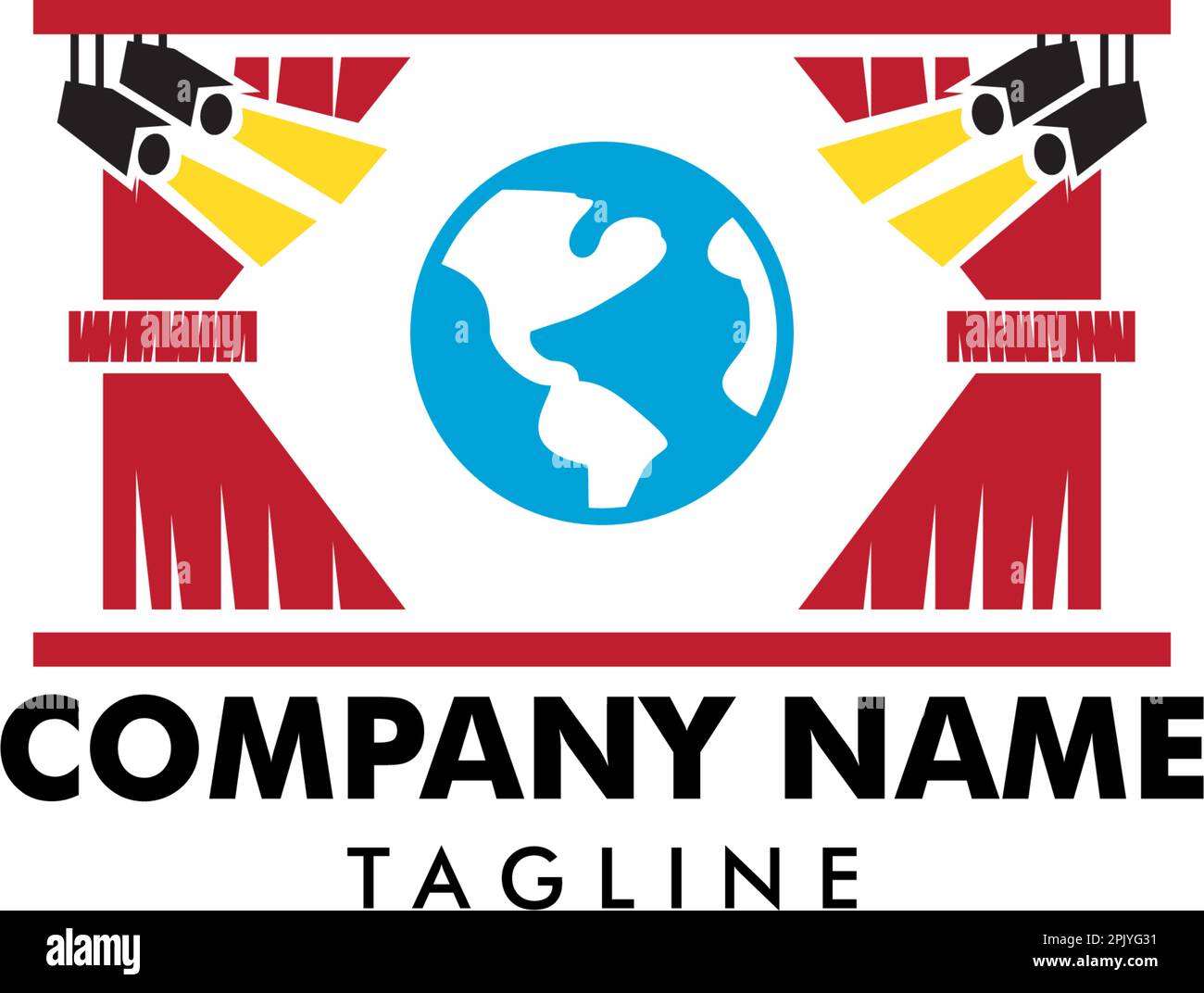 World Theater Stage Icon Logo Vector Stock Vector Image & Art - Alamy