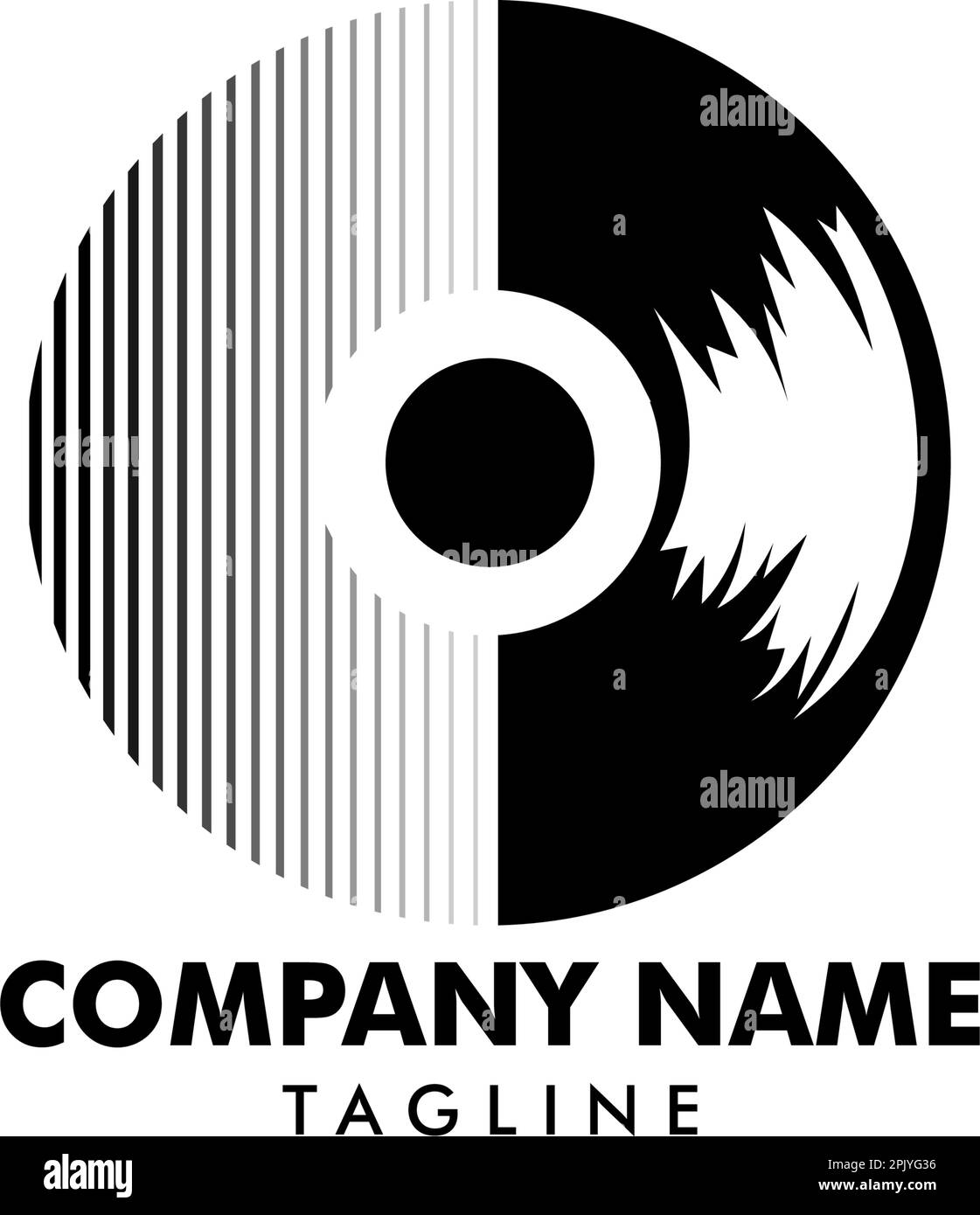 Vinyl Record Logo Template Design Vector Stock Vector Image & Art - Alamy