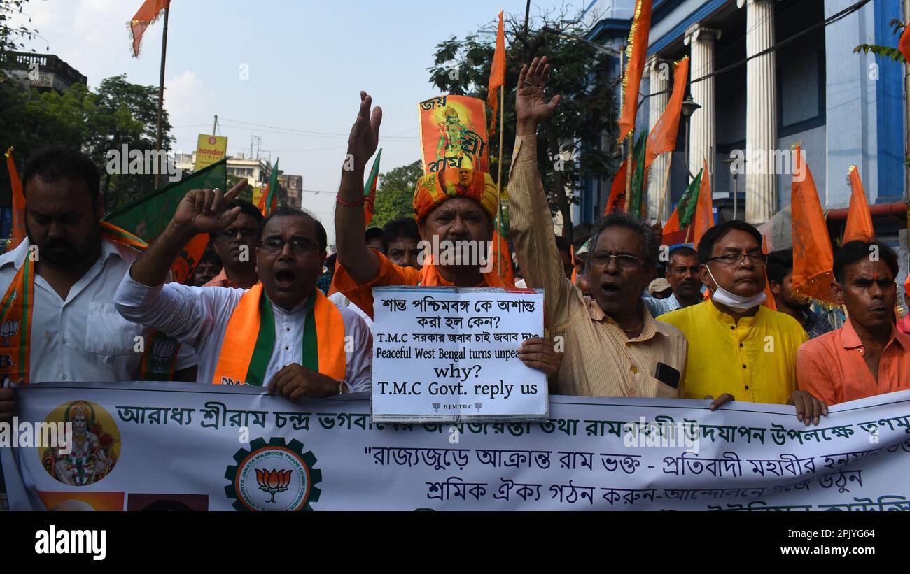 Kolkata, India. 4th Apr, 2023. India's ruling party Bharatiya Janata ...