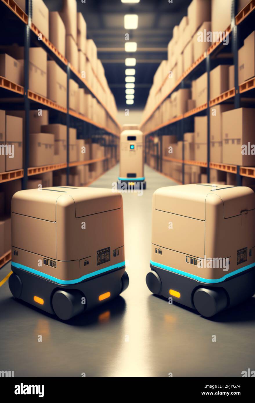 Shelf robots hi-res stock photography and images - Alamy