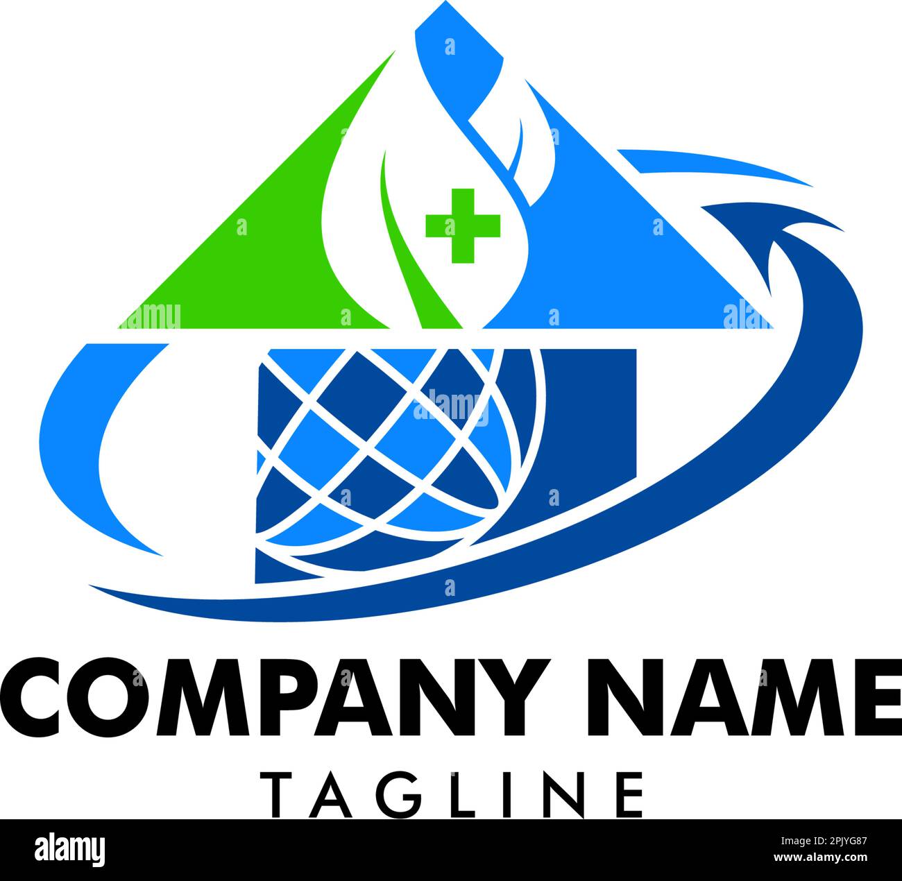 World medical logo design template Stock Vector Image & Art - Alamy