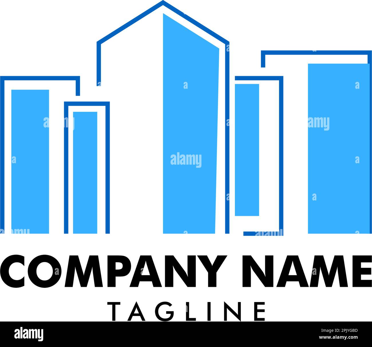 Town Logo Template Design Stock Vector Image & Art - Alamy