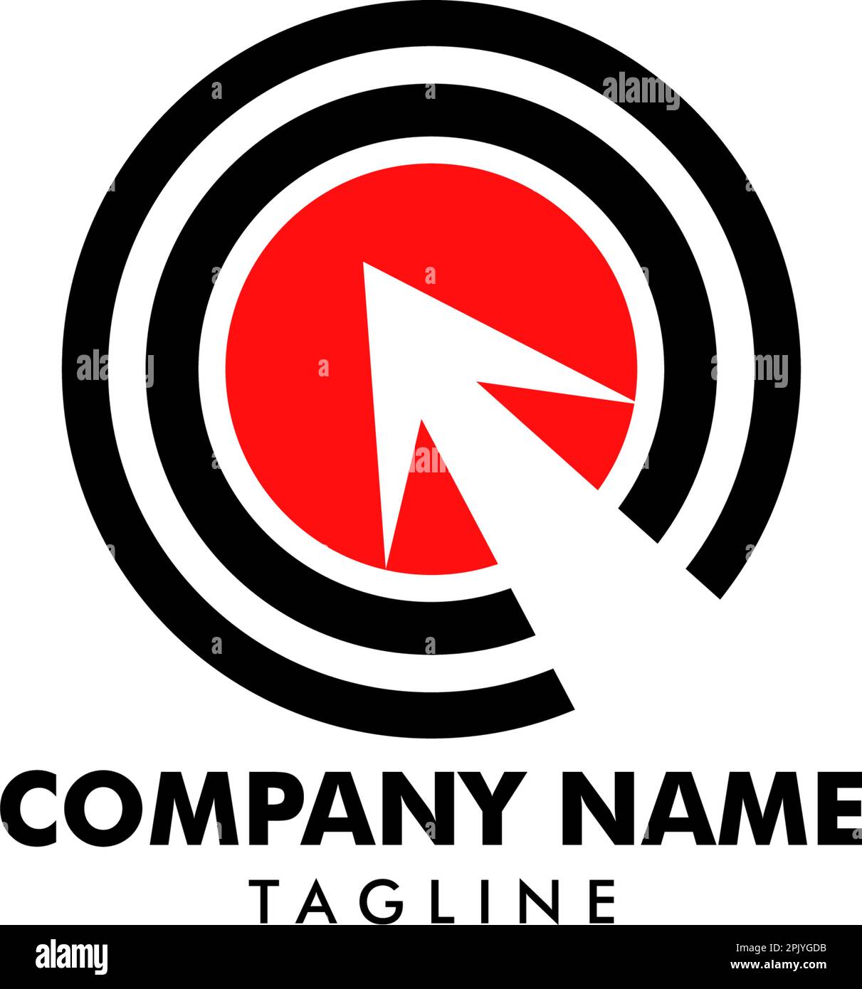 Target logo design Stock Vector Image & Art - Alamy