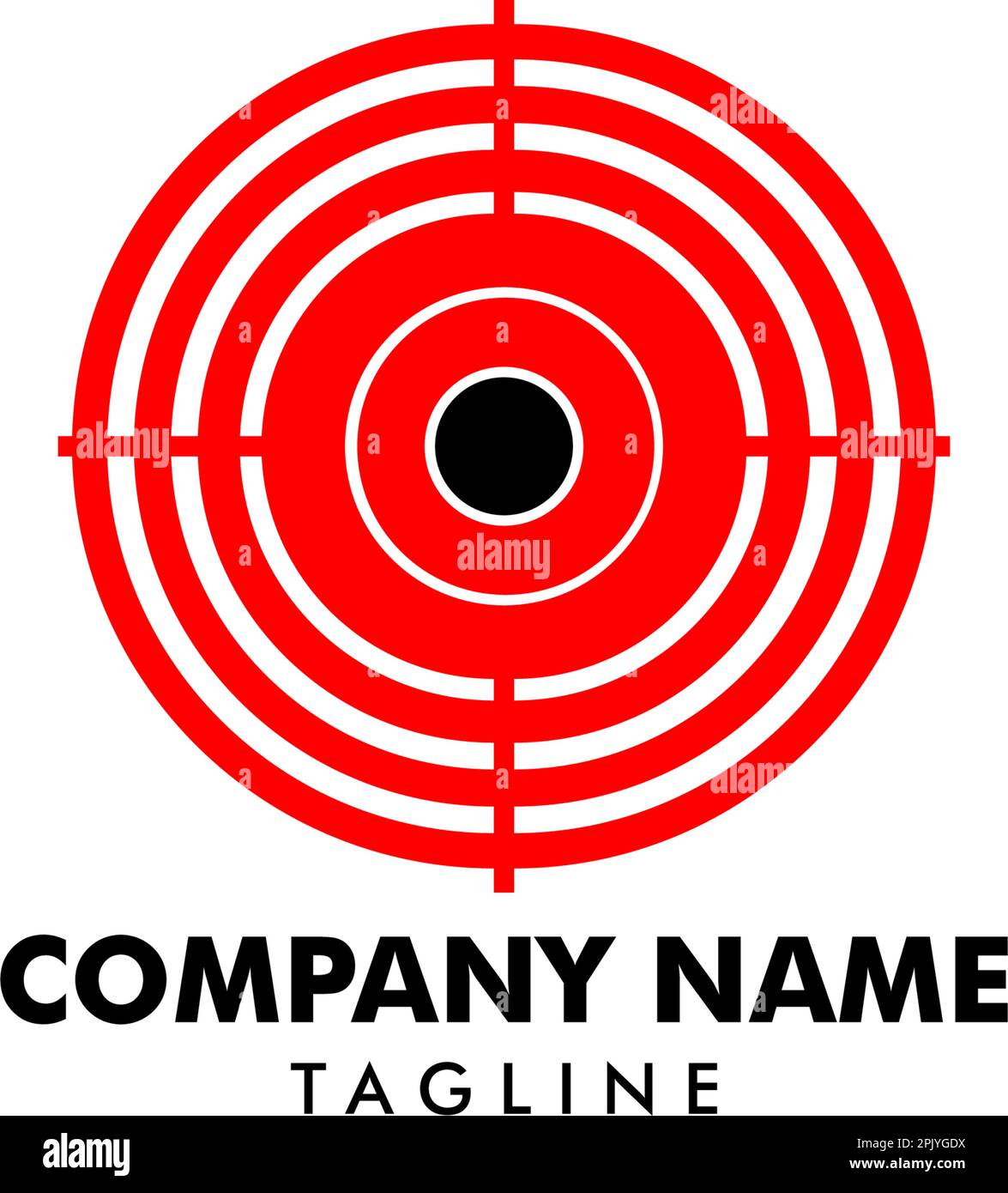 Target logo icon vector template design Stock Vector Image & Art - Alamy