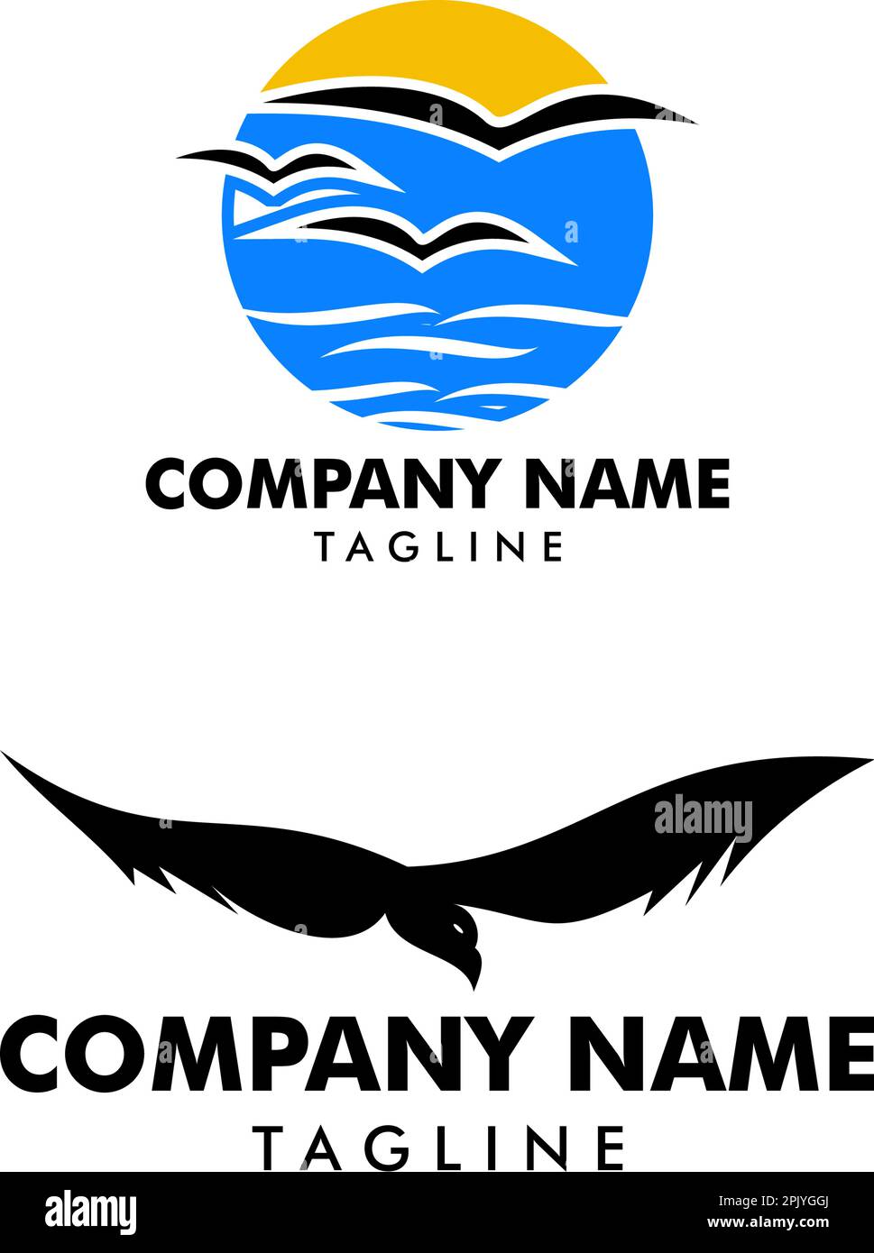 Set of Seagull logo icon designs vector Stock Vector Image & Art - Alamy