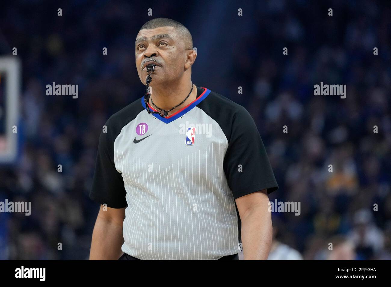 Nba Referee Tony Brothers Referee Tony Brothers Observers During The
