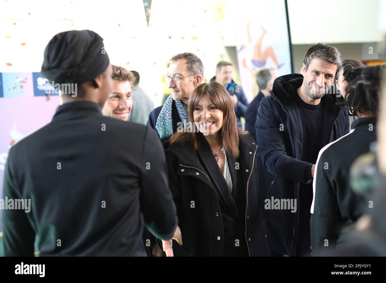 April 4, 2023, Paris, France, France: Bruno Levesque / IP3 Paris France 04 Avril 2023.Anne ...