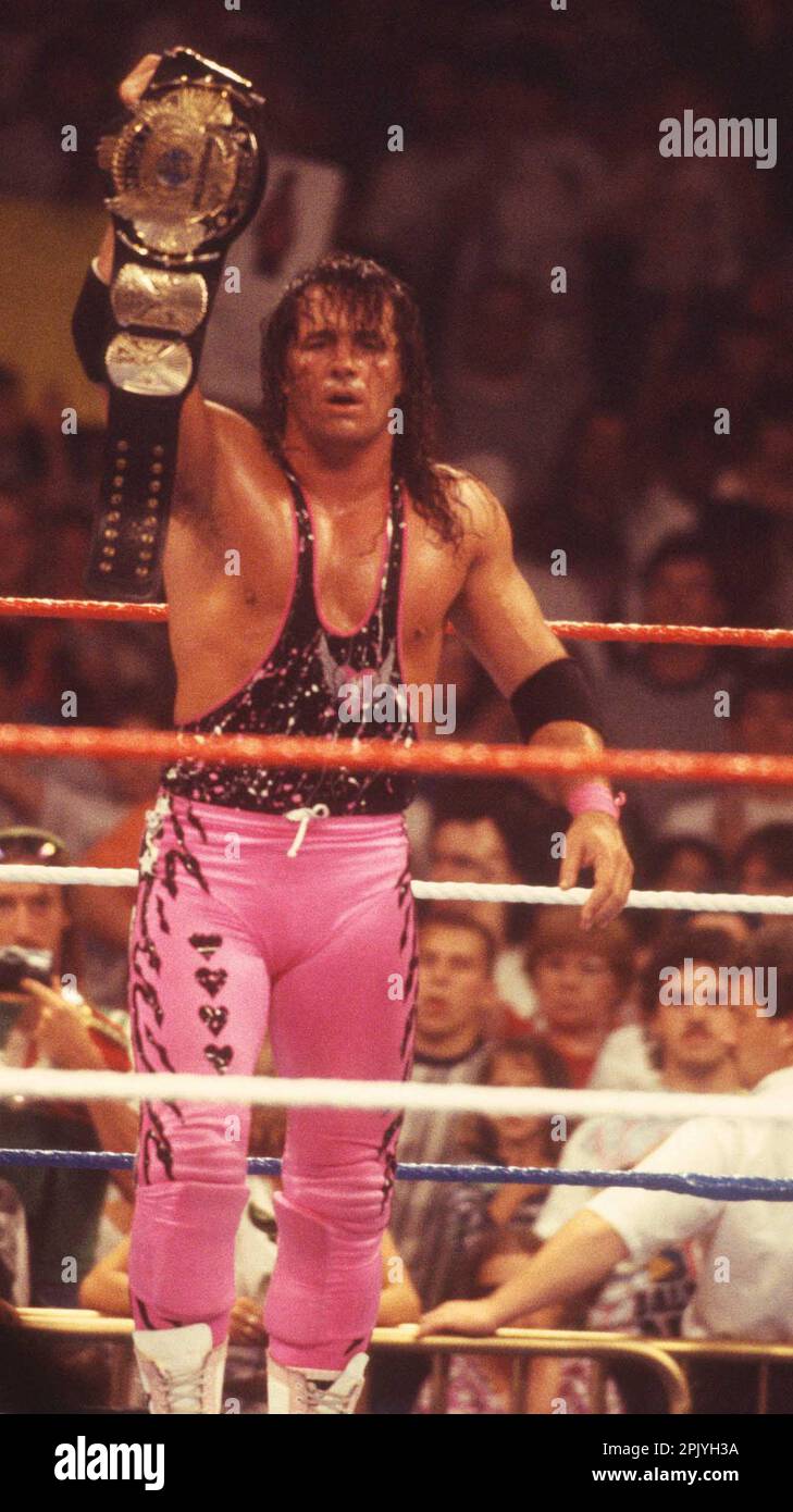 1994 Bret Hart Photo by John Barrett/PHOTOlink Stock Photo - Alamy