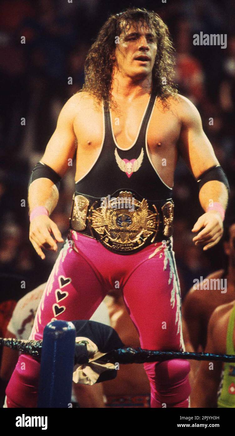 1994 Bret Hart Photo by John Barrett/PHOTOlink Stock Photo - Alamy