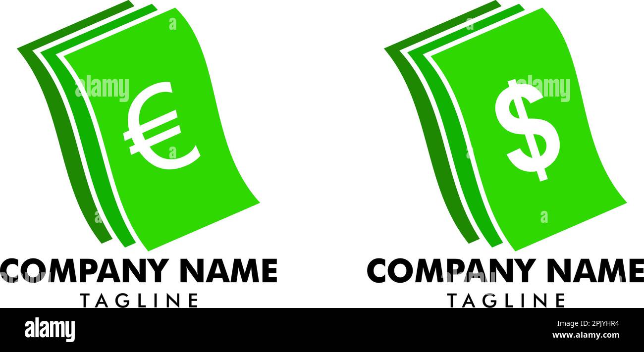 Set of Money Logo Design Vector Template Stock Vector Image & Art - Alamy