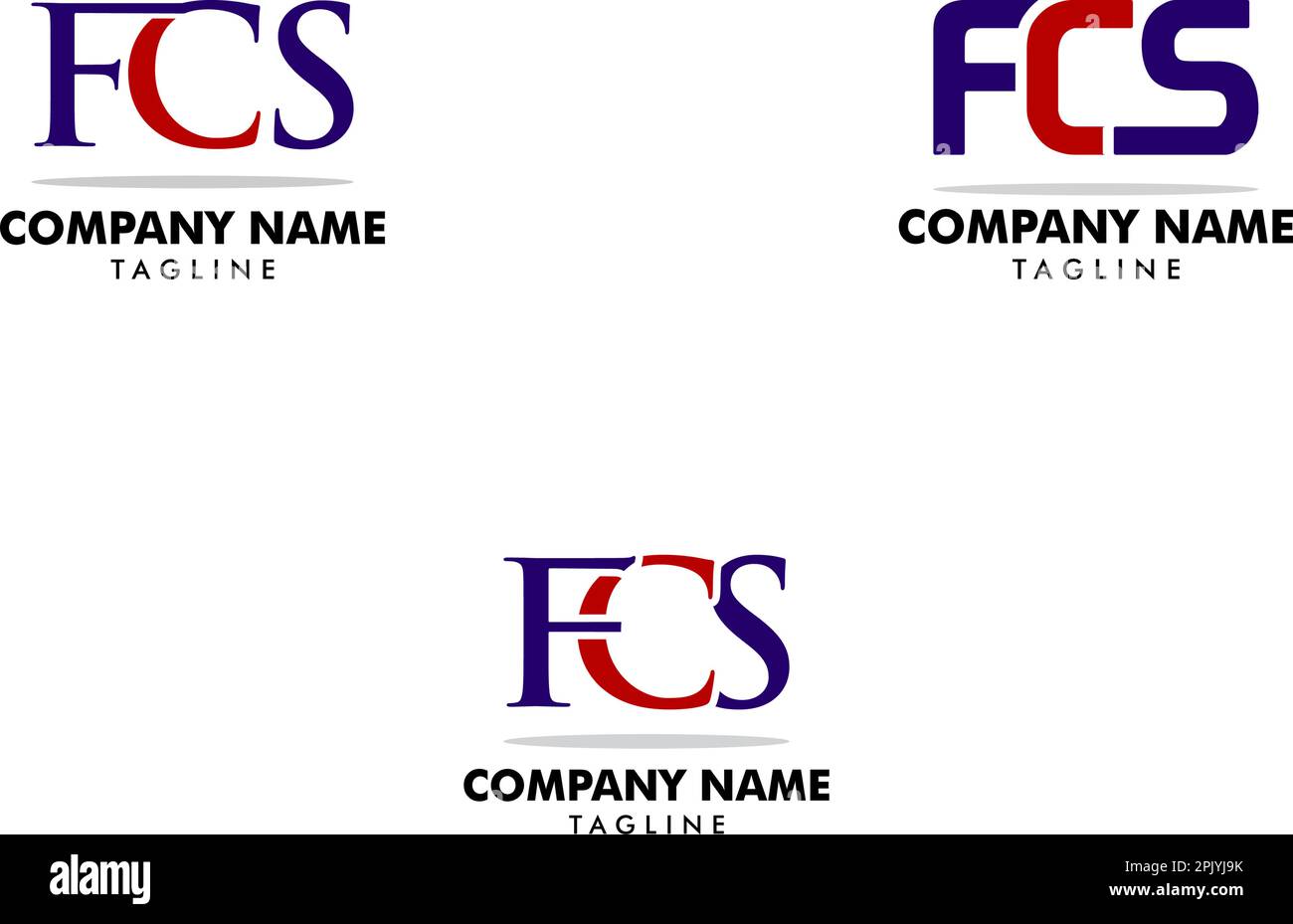 Fcs logo design Stock Vector Images - Alamy