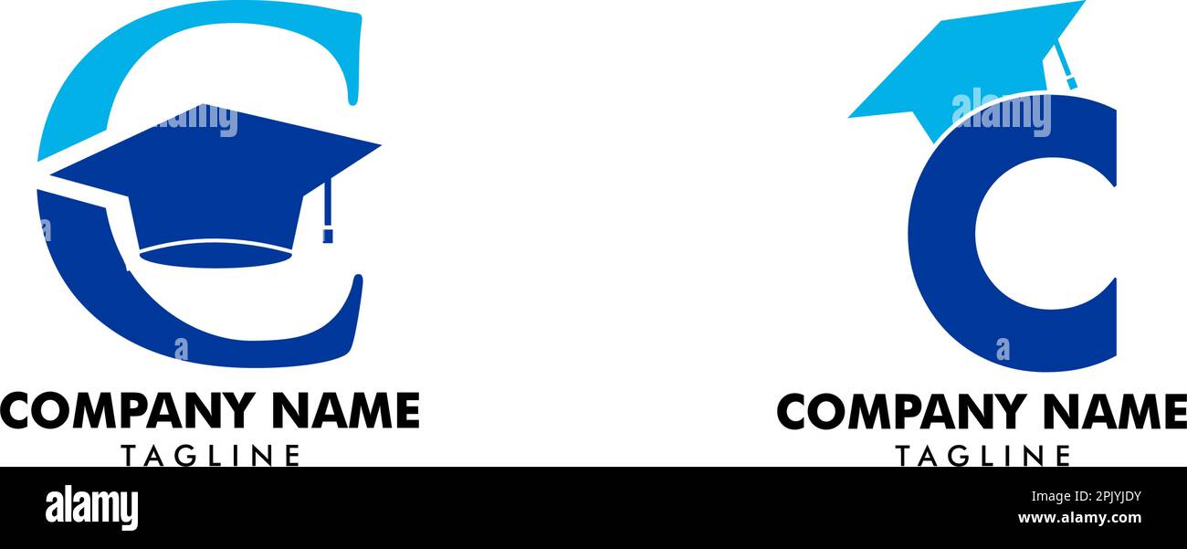 Set of Education initial Letter C Logo design Stock Vector Image & Art ...