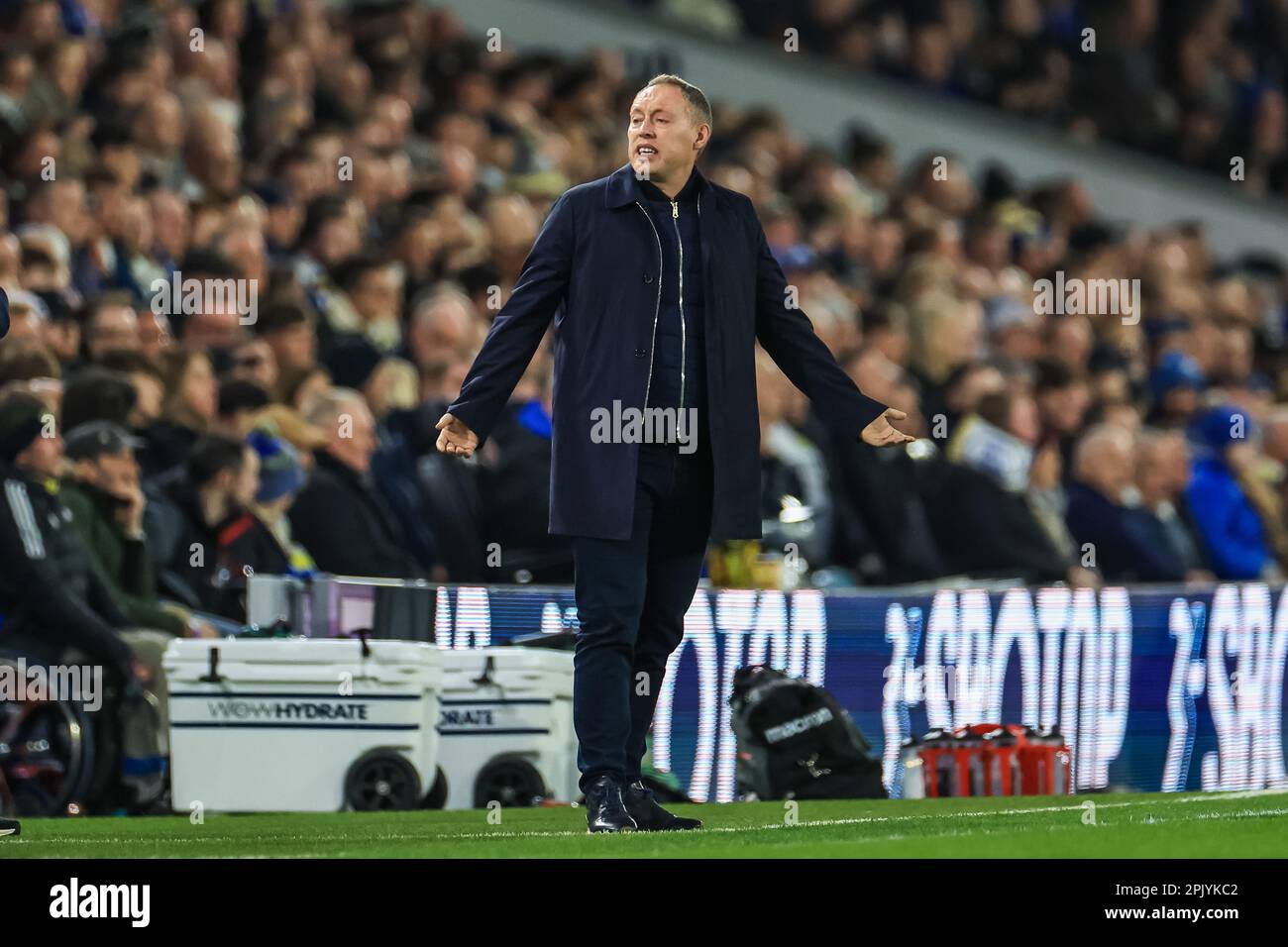 Steve Cooper Manager of Nottingham Forest during the Premier League ...