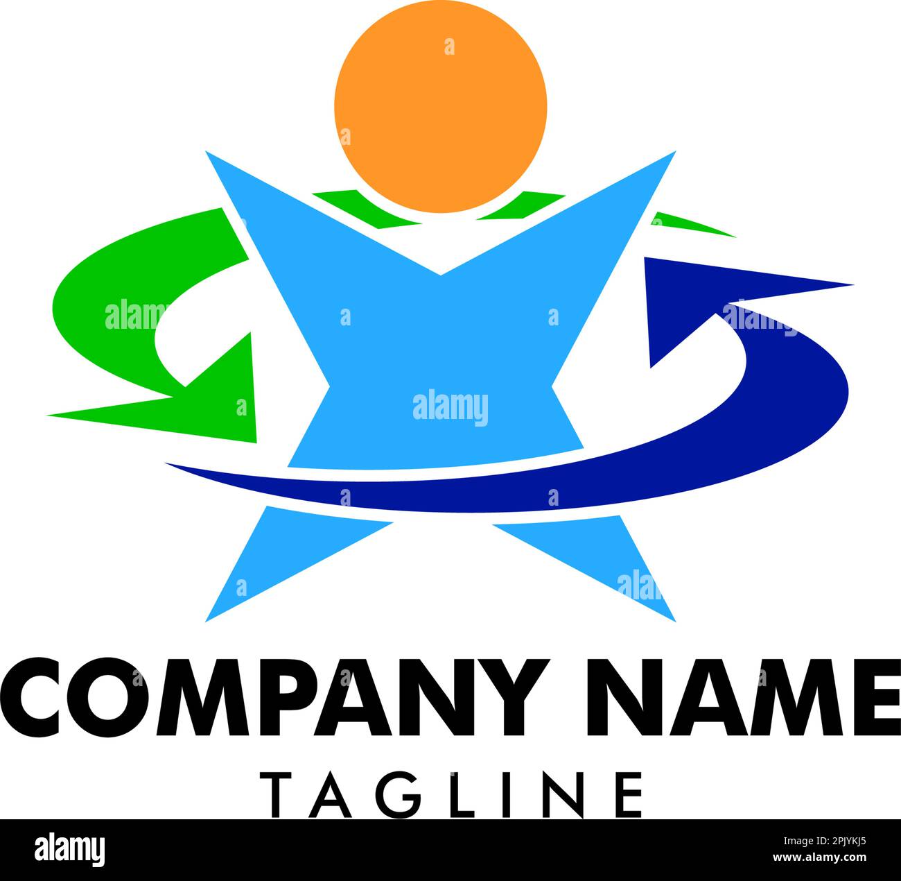 Recovery people logo design element Stock Vector Image & Art - Alamy