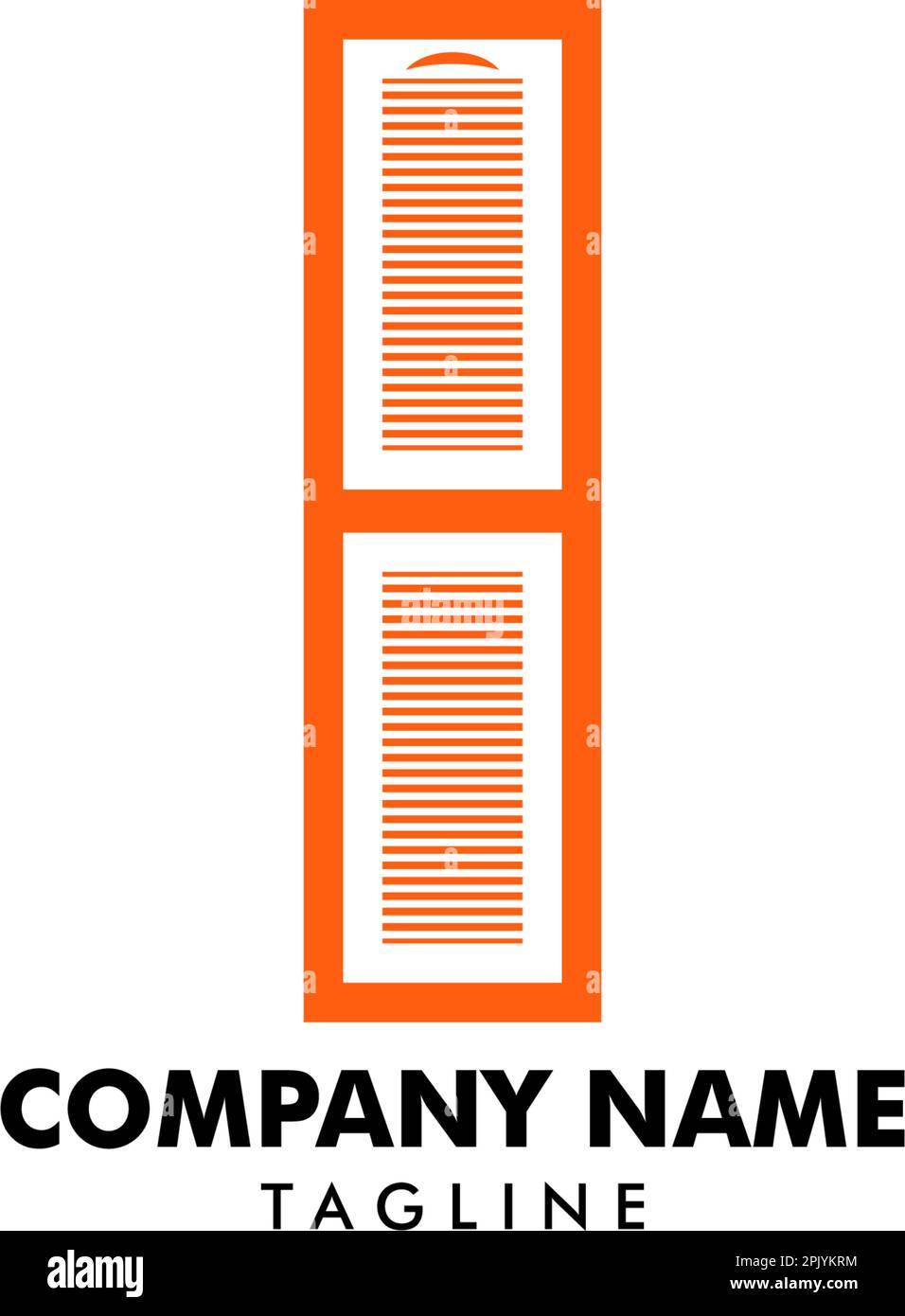 Roller Shutter Door Logo Icon Template Stock Vector Image & Art - Alamy