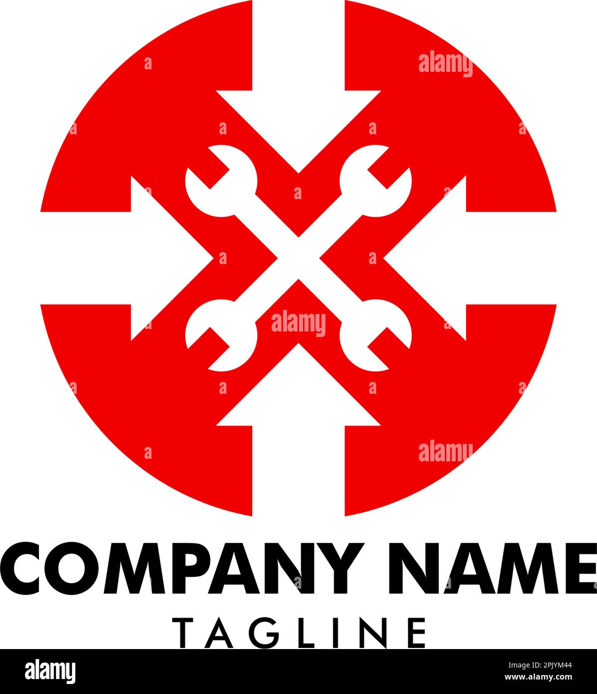 Repair Service Logo Design Element Stock Vector Image & Art - Alamy