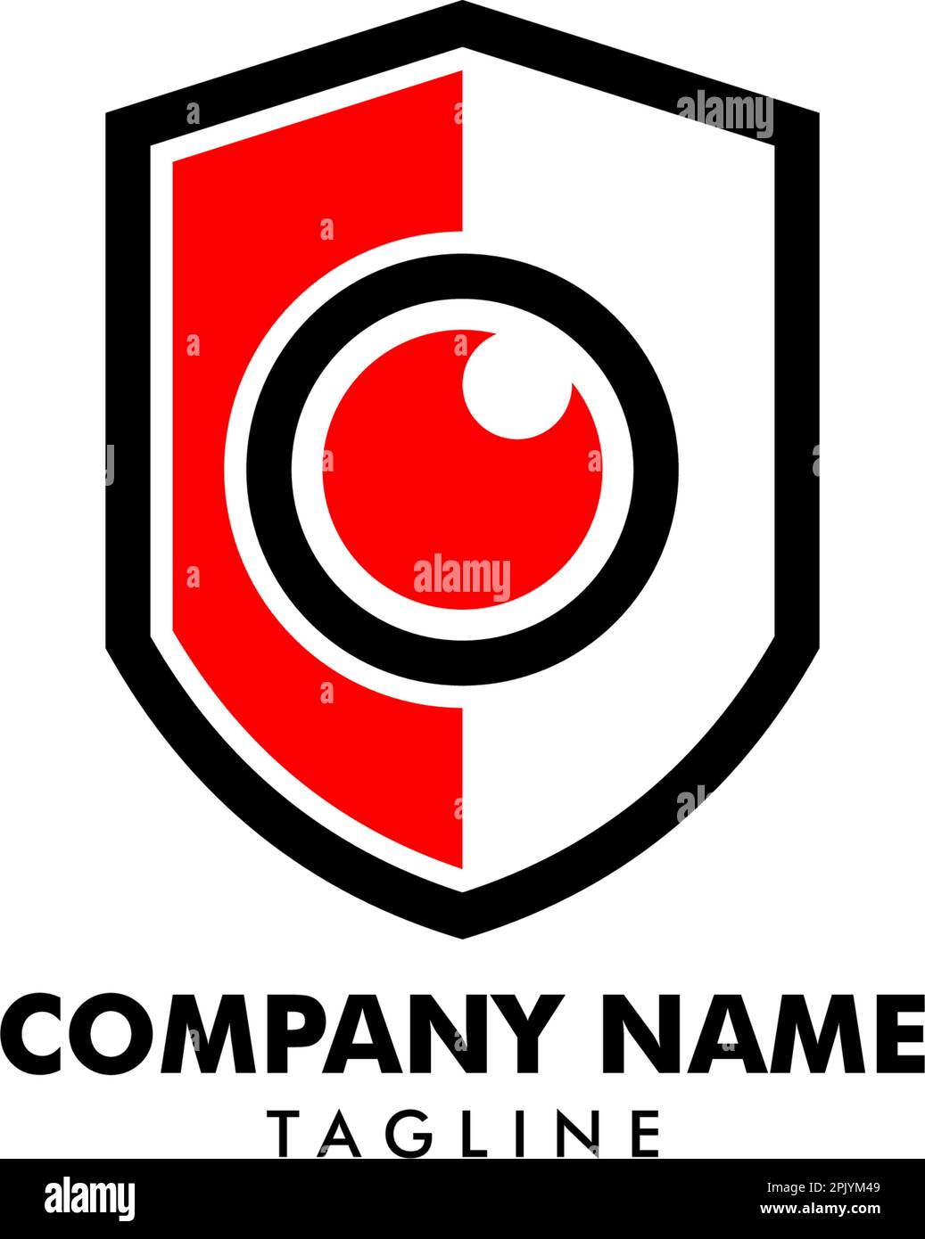 Secure Camera Logo Template Design Vector Stock Vector Image & Art - Alamy