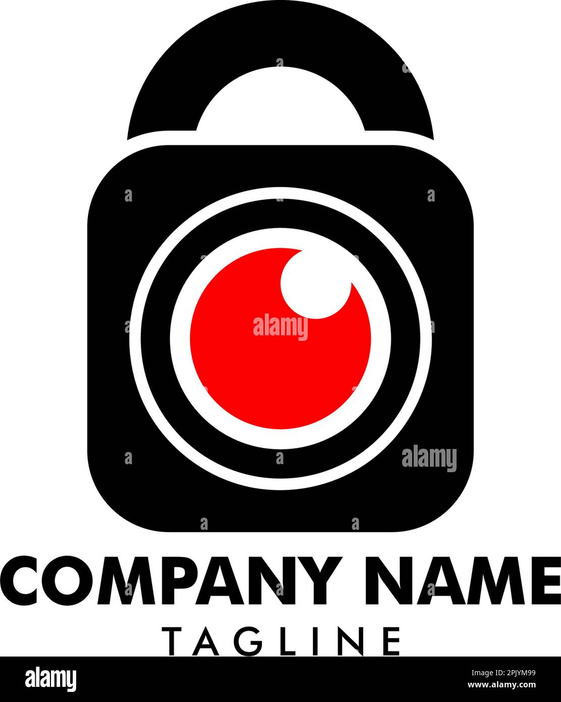 Secure Camera Logo Template Design Vector Stock Vector Image & Art - Alamy