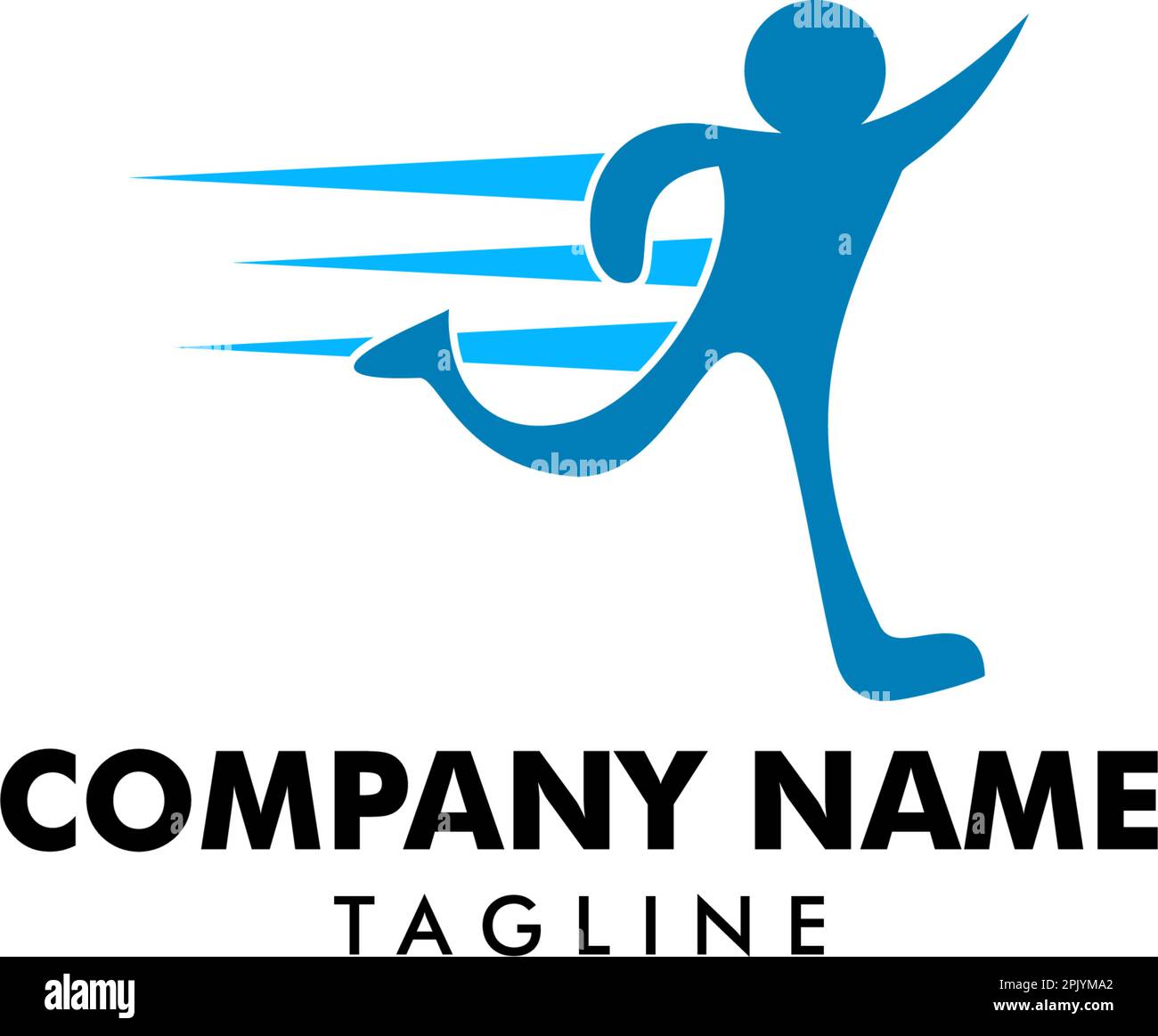 Market runner Stock Vector Images - Alamy