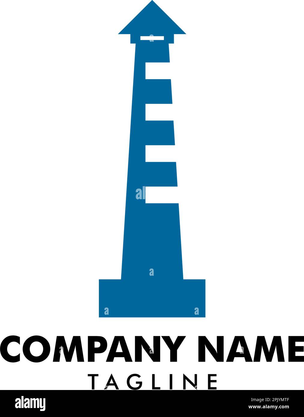 Light house logo Stock Vector Images - Alamy