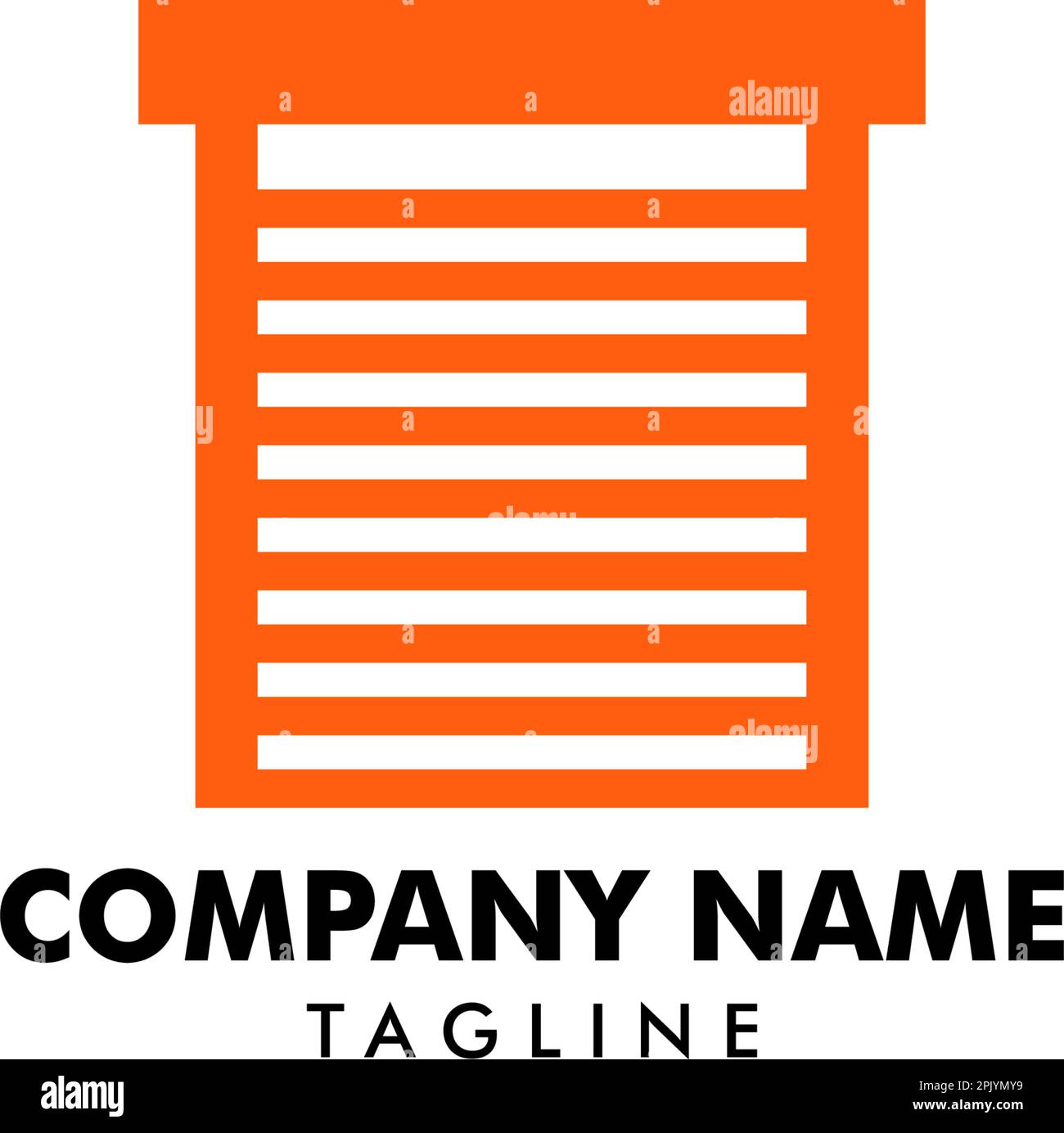 Roller shutter door sign Stock Vector Images - Alamy