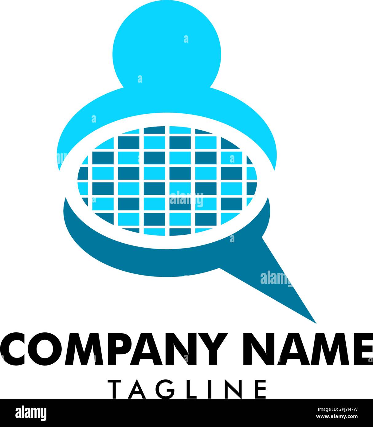 People Chat vector logo design elements Stock Vector Image & Art - Alamy