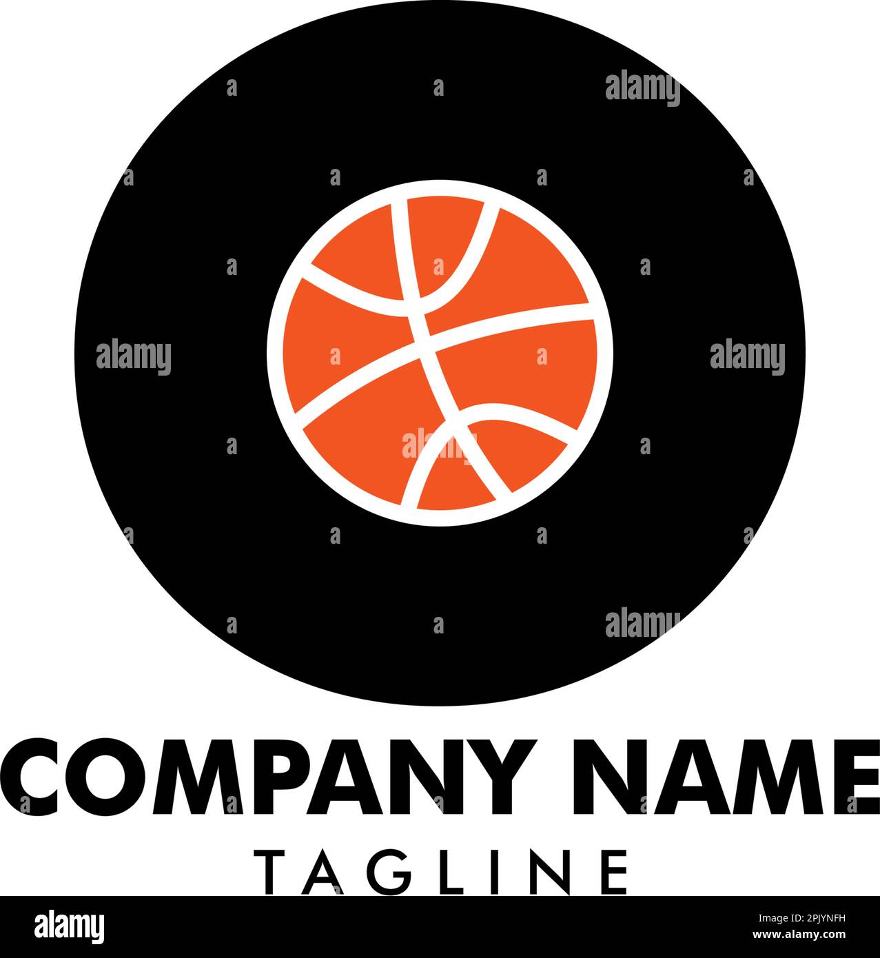 Letter O for Basketball Logo Template Stock Vector Image & Art - Alamy