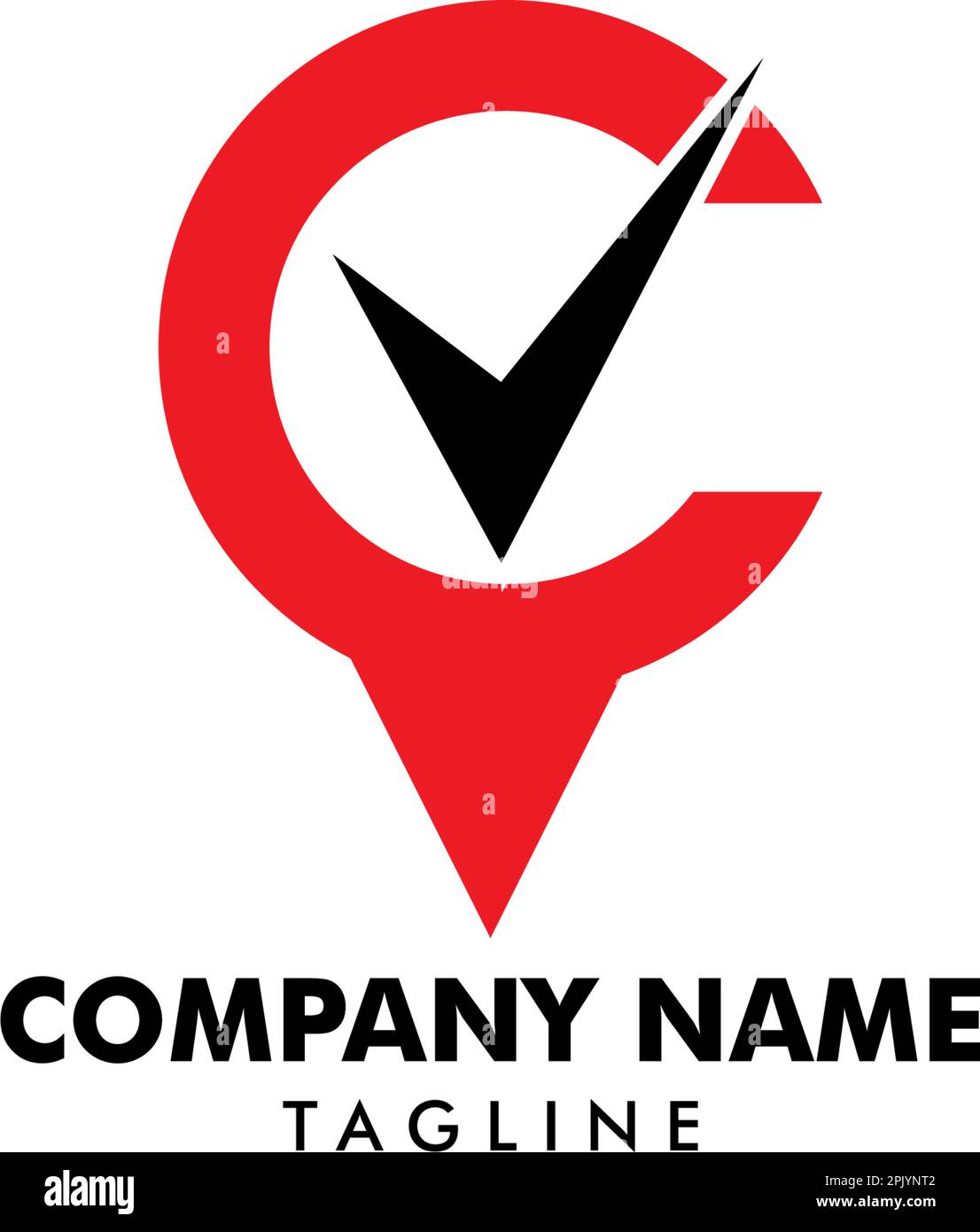 Letter c with pin location hi-res stock photography and images - Alamy