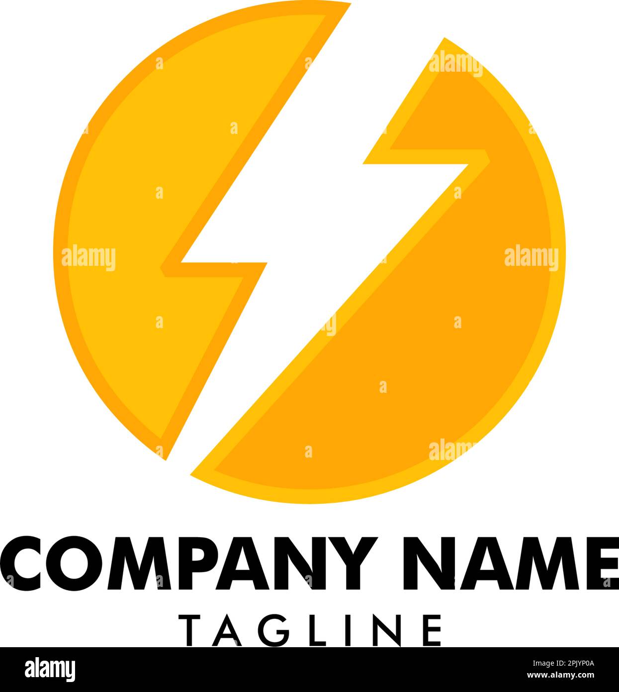 Lightning Logo Template vector icon illustration design Stock Vector ...