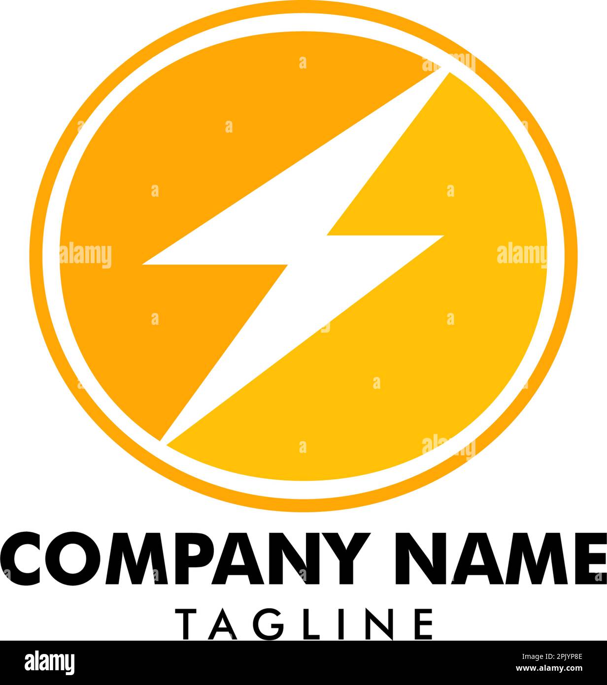 Lightning logo Cut Out Stock Images & Pictures - Alamy