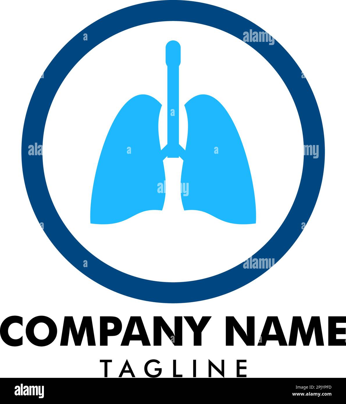 Lung Logo Template Design Vector Stock Vector Image & Art - Alamy