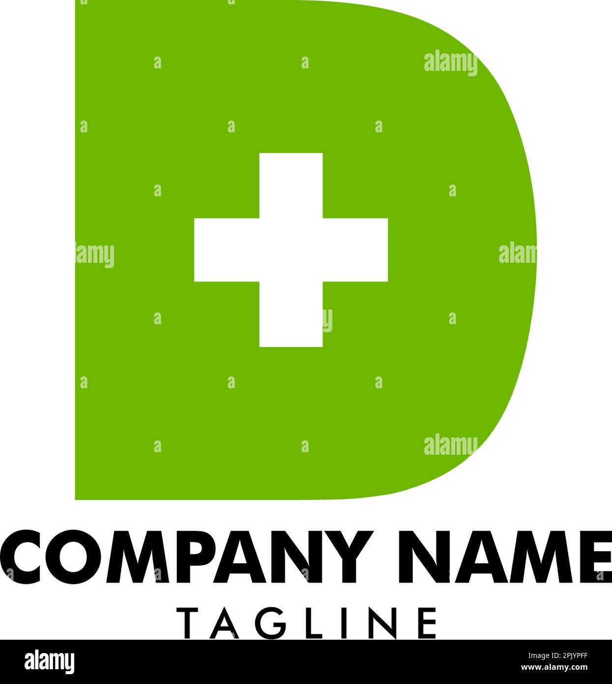 Medical initial Letter D Logo design Stock Vector Image & Art - Alamy