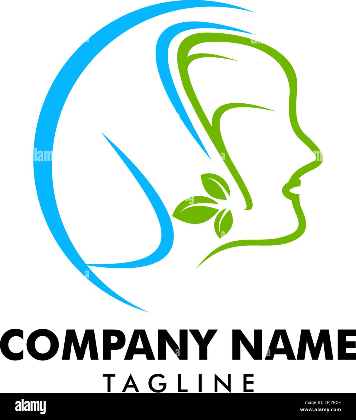 Line dermatology face head hi-res stock photography and images - Alamy