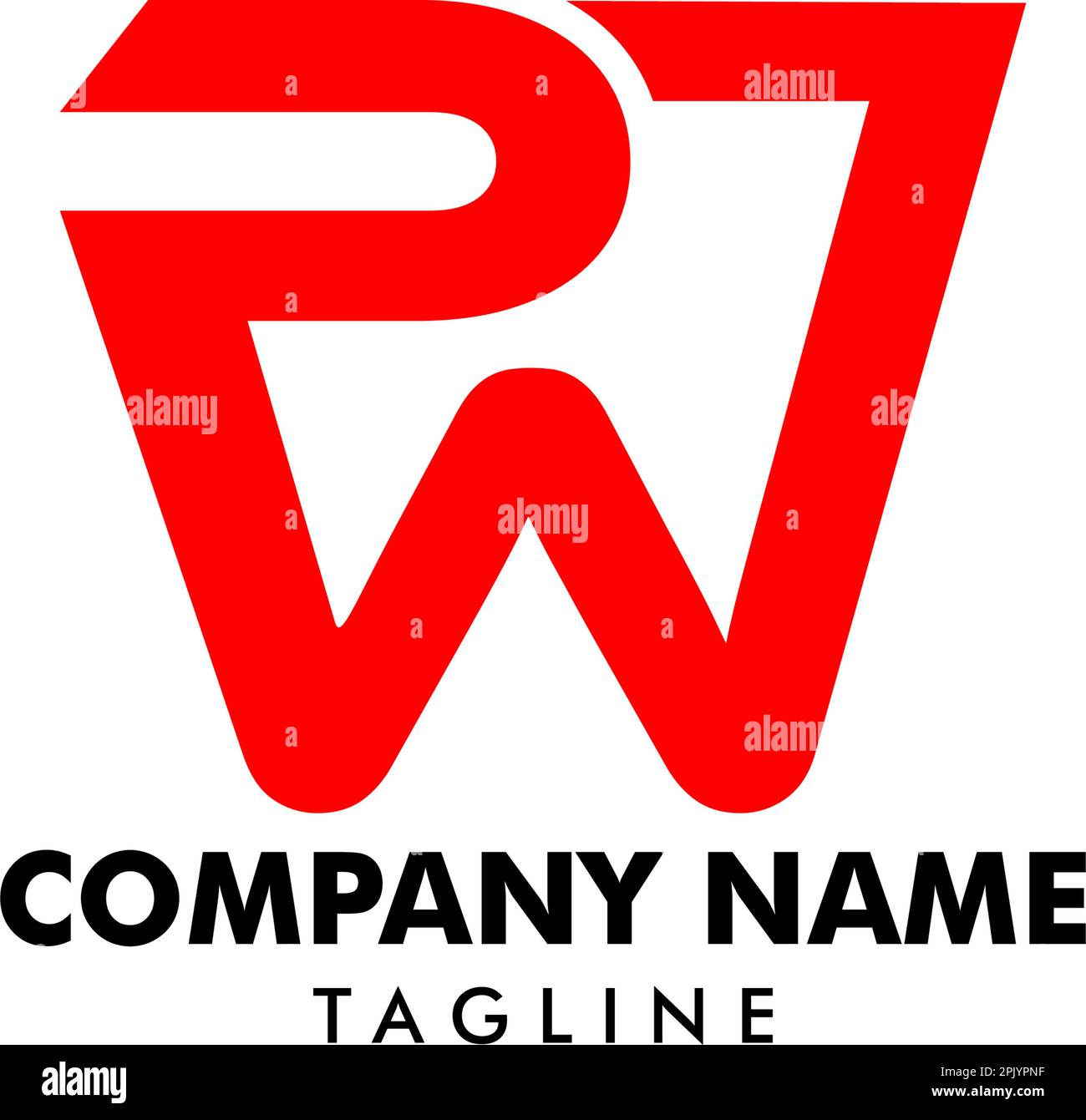 Pw real estate logo hi-res stock photography and images - Alamy