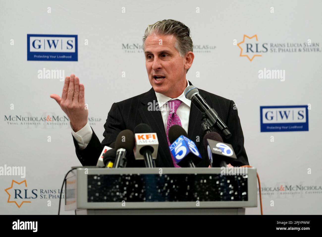 Attorney Matthew McNicholas announces the filing of a lawsuit against ...