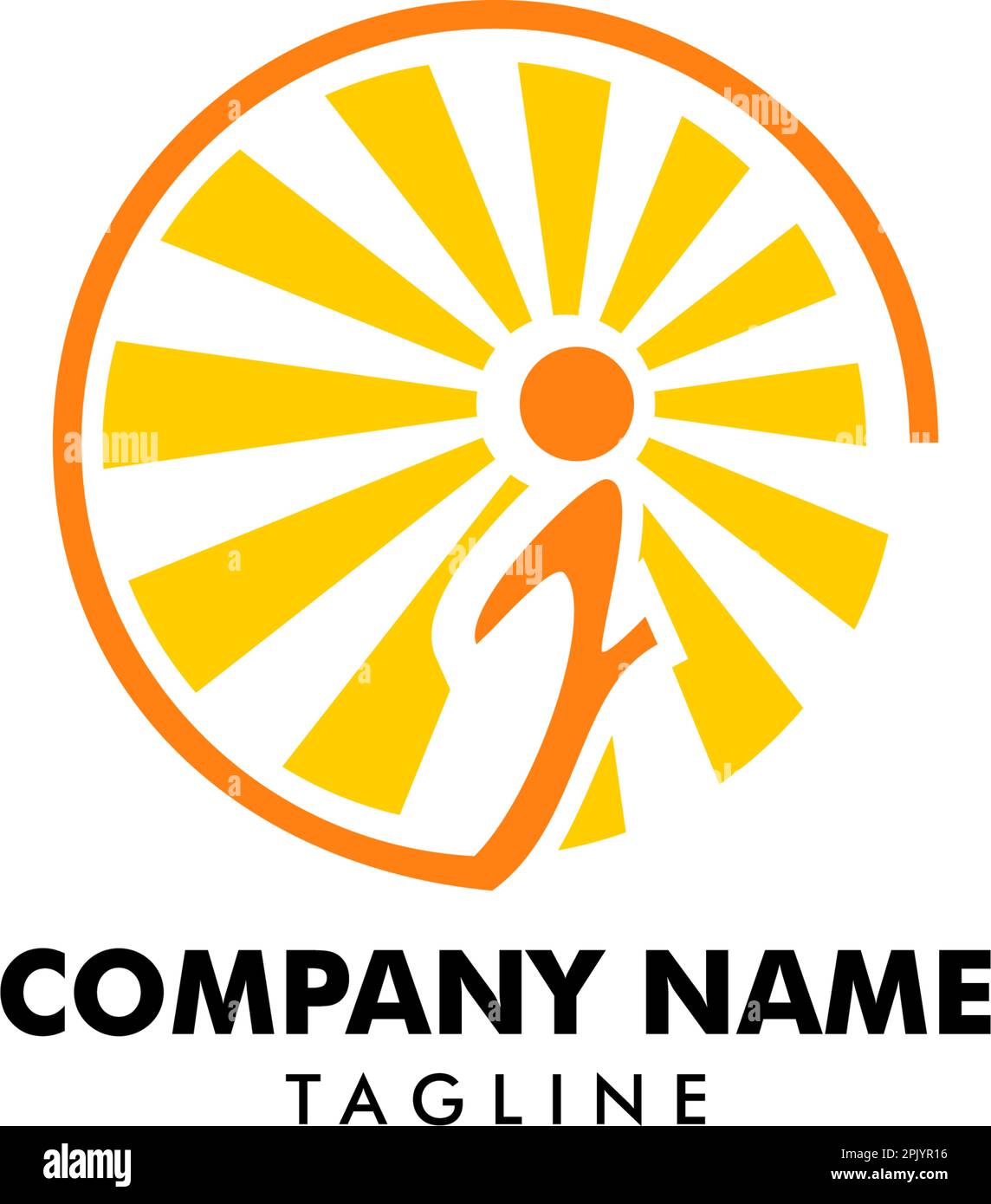 Letter I Sun Light Design Logo Vector Stock Vector Image & Art - Alamy