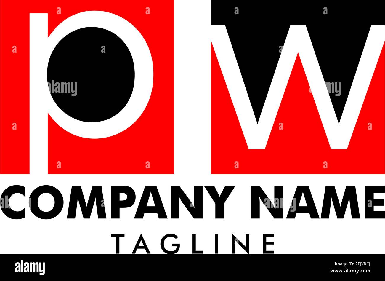 Pw tech logo hi-res stock photography and images - Alamy