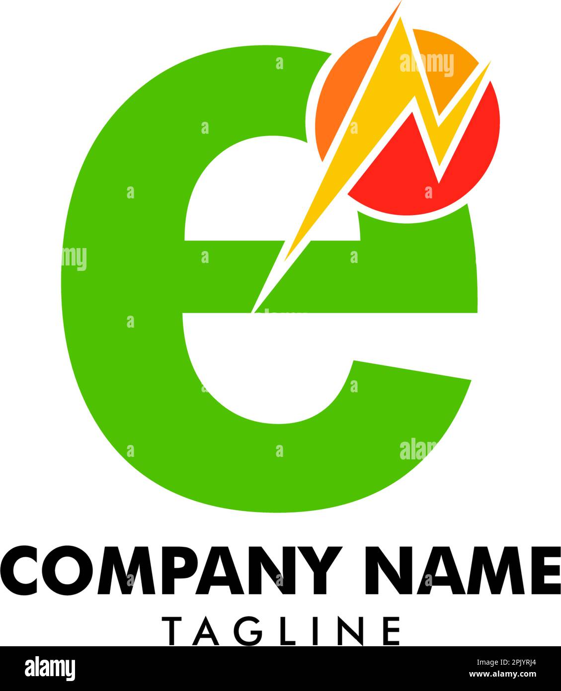 Letter e bolt Cut Out Stock Images & Pictures - Alamy