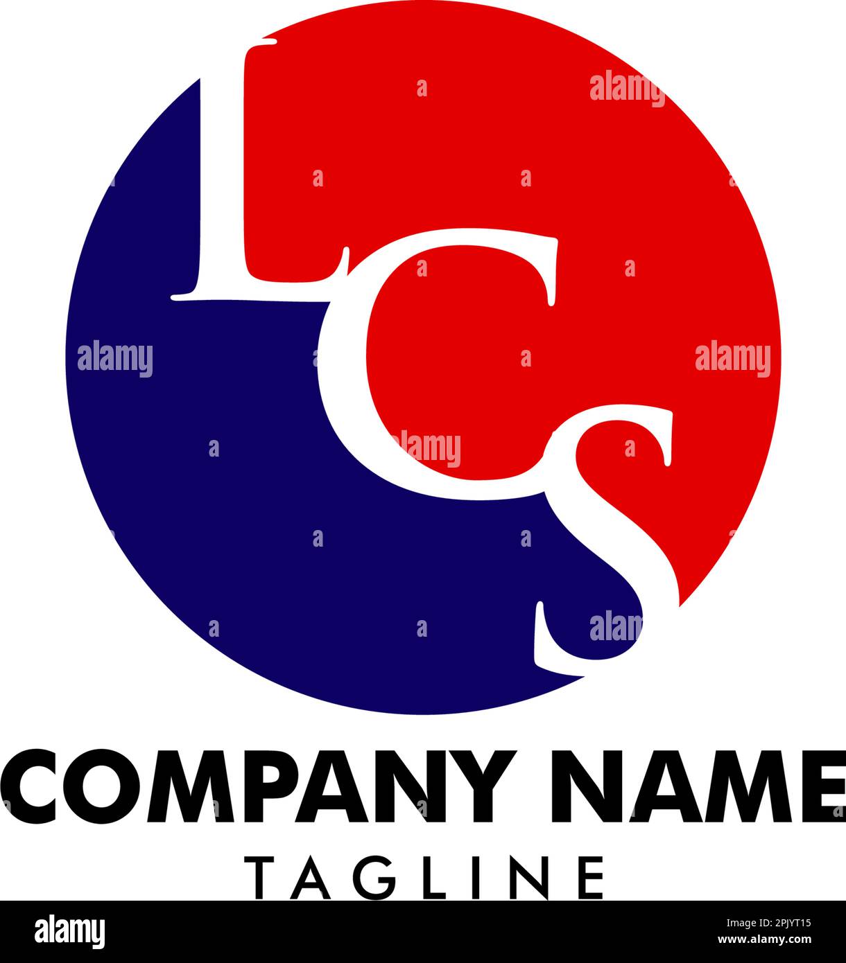 Lcs logo design hi-res stock photography and images - Alamy