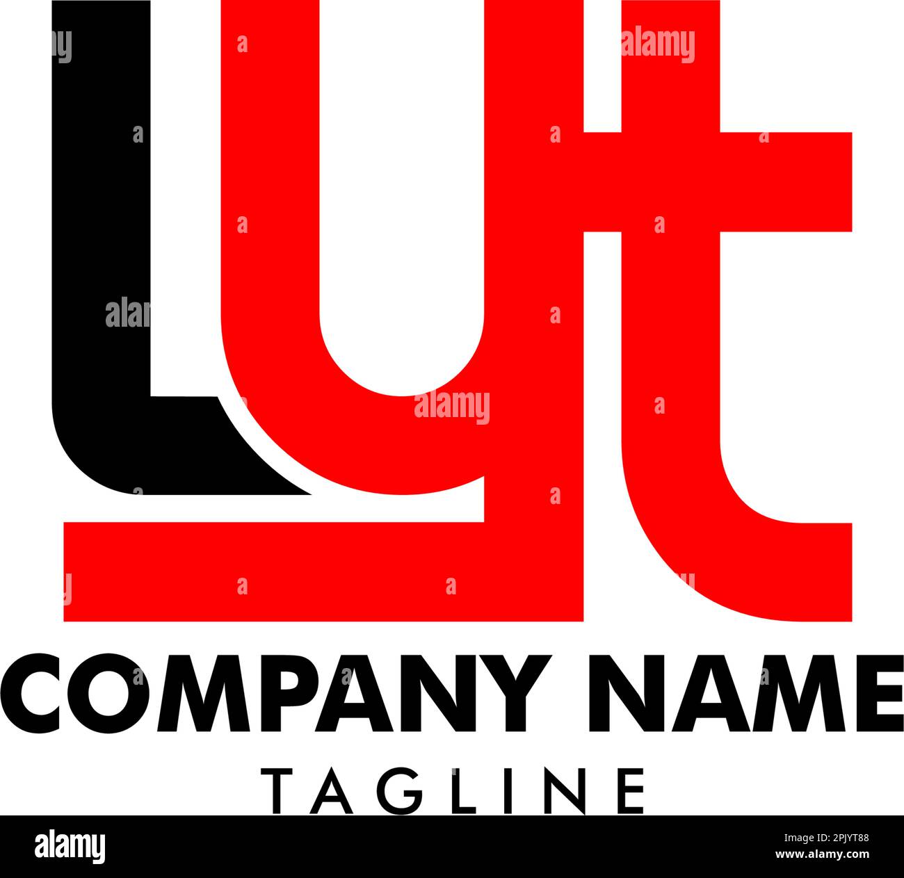 Initial Letter LYT Logo Template Design Stock Vector Image & Art - Alamy