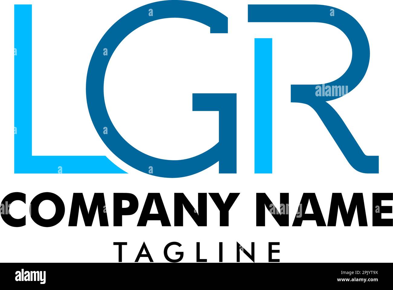 Lgr font Stock Vector Images - Alamy