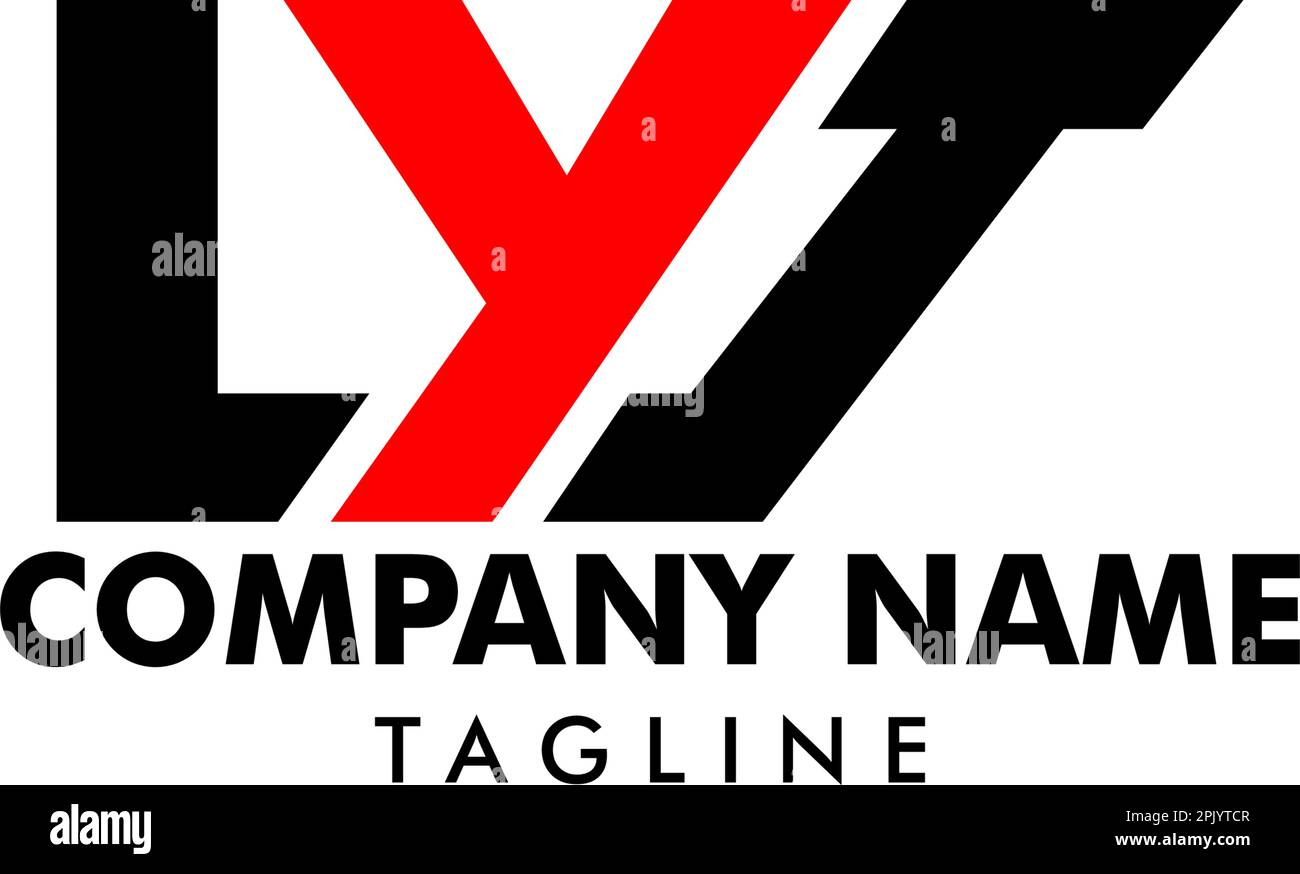 Initial Letter LYT Logo Template Design Stock Vector Image & Art - Alamy