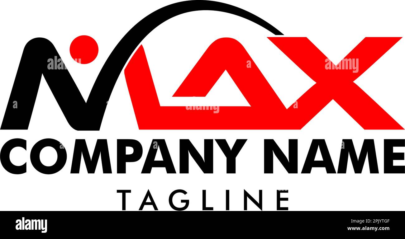 Max letter logo hi-res stock photography and images - Alamy