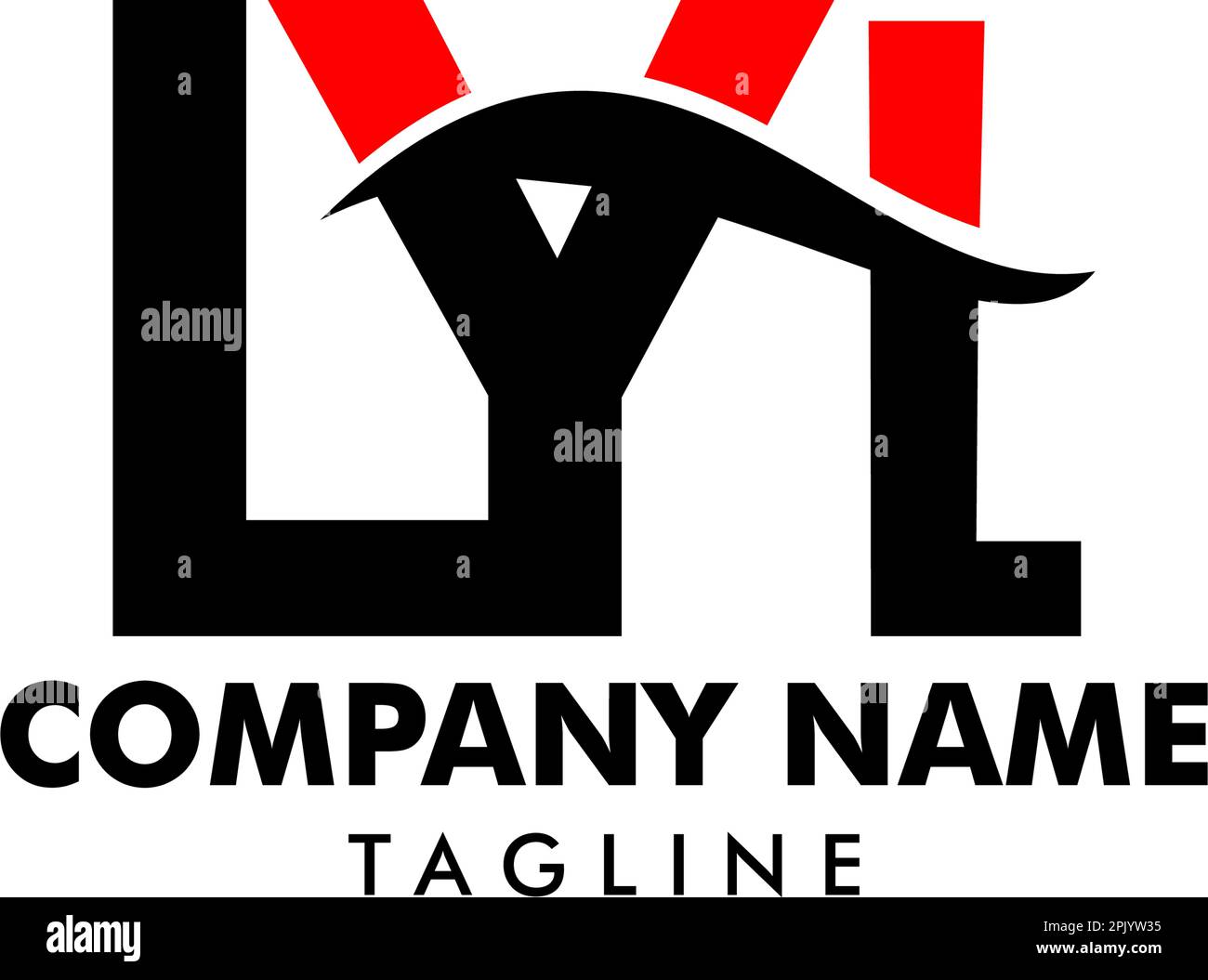 Initial Letter LYT Logo Template Design Stock Vector Image & Art - Alamy