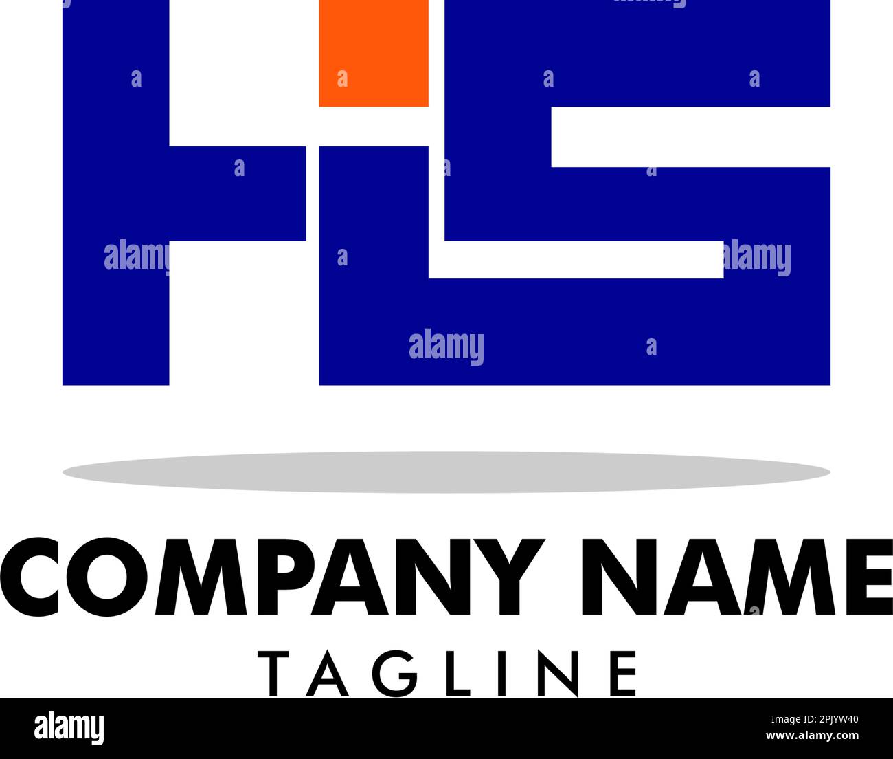 Initial Letter HIS Logo Template Design Stock Vector Image & Art - Alamy